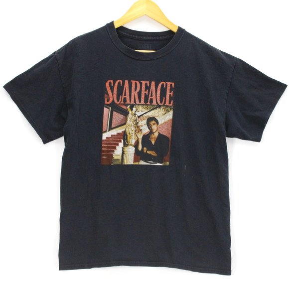 Scarface | Shirts | Vintage Scarface Tshirt Mens Black Tony Montana ...